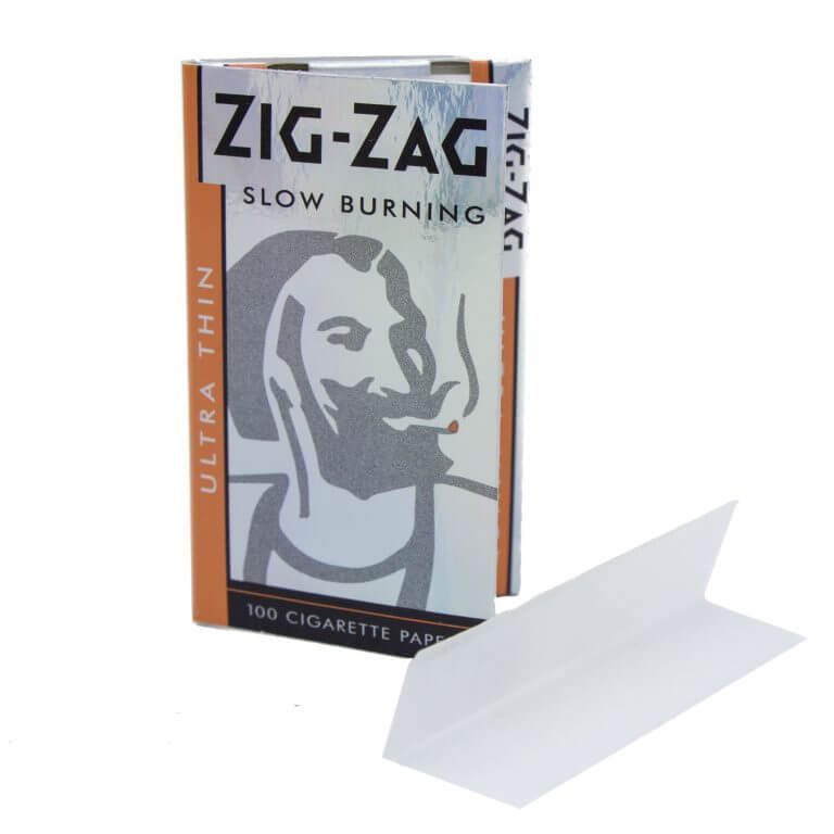 1 1/4 Ultra Thin Rolling Paper - Zig Zag - Cannabismo