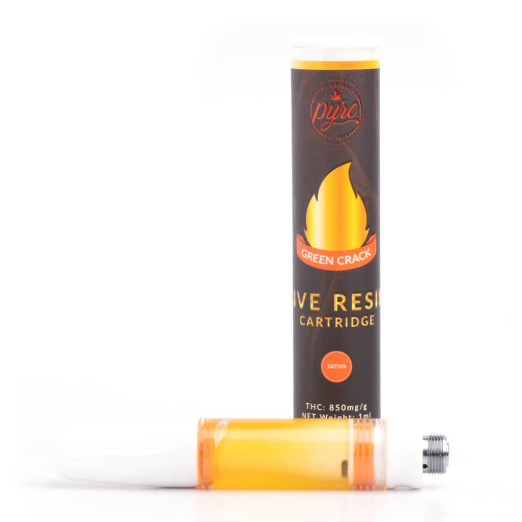 Pyro Extracts - Live Resin Vape Cartridges - Cannabismo