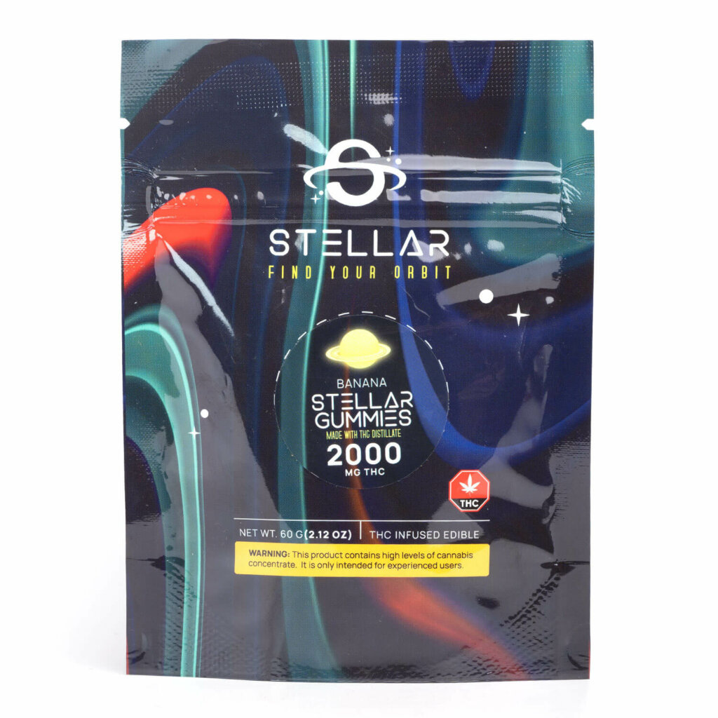 2000mg THC Gummies - Stellar - Cannabismo | Strong Edible | Buy Edible